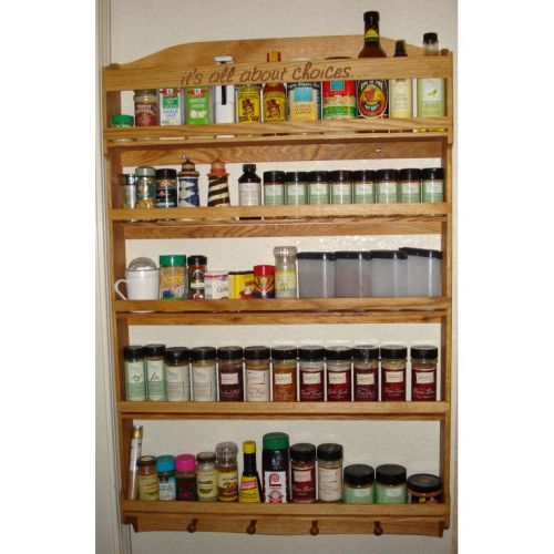 Spice Racks - Handcrafted Wall Hung Spice Racks Delivered Free